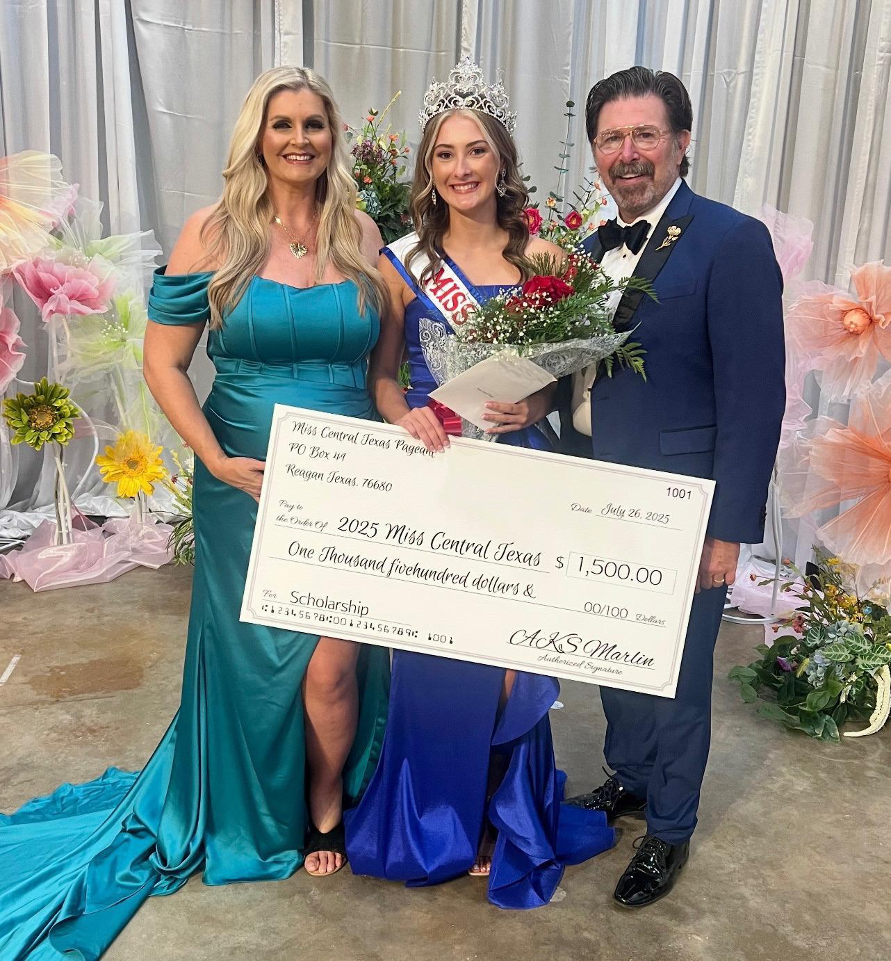 Reese Tate Crowned Miss Central Texas 2025 | The Rosebud News